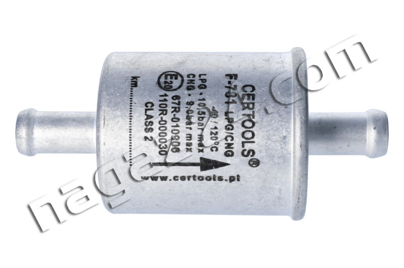 Gas phase filter 12/12 mm (polyester with mesh, disposabl...