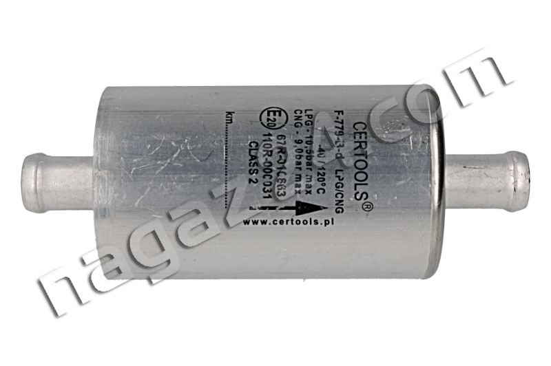 Gas phase filter 14/14 mm (fiber glass, cartridge CF109-2...