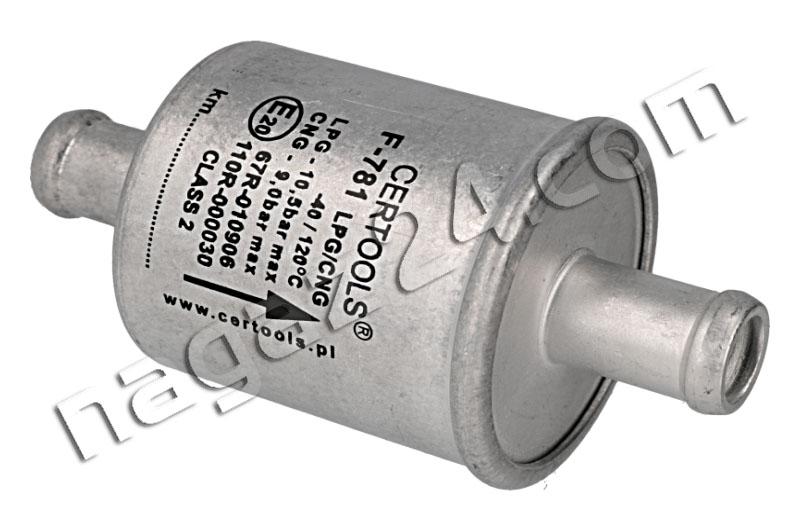 Gas phase filter 14/14 mm (fiber glass, disposable) - CER...