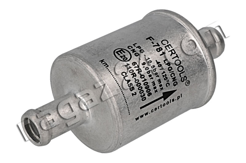 Gas phase filter 14/14 mm (fiber glass, disposable) - CER...