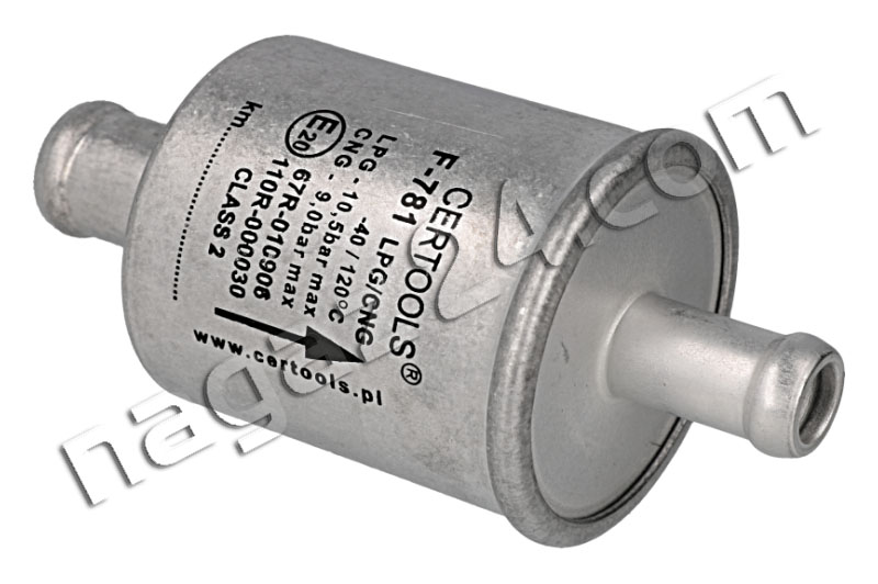 Gas phase filter 16/12 mm (fiber glass, disposable) - CER...