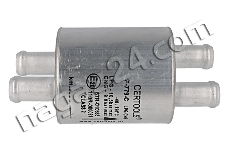 Gas phase filter 2x12/2x12 mm (polyester, disposable) - C...