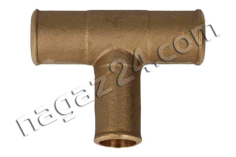 CERTOOLS 19x16x19 t-shaped coolant t-adapter (brass) CERTOOLS | LPG ...