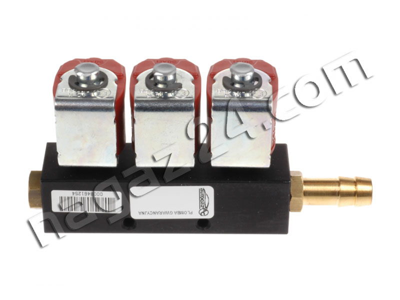 Valtek Type 30 3 cyl. 3-Ohm injector rail VALTEK (cena)